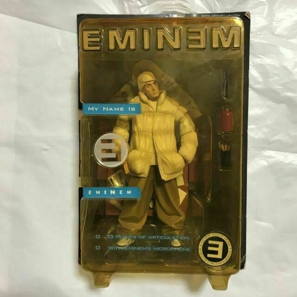 Art Asylum 2001 Eminem My Name Is Eminem Action Figure for sale online ...