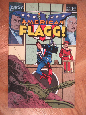 AMERICAN FLAGG VOL 1 #14 FIRST COMICS FINE (Z7) | eBay