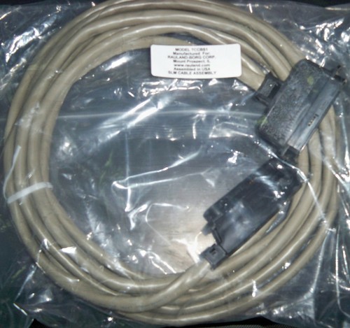 Rauland-Borg TeleCenter ICS TCCBS1 SLM Cable Assembly TCICS SLM CBL-15 ...