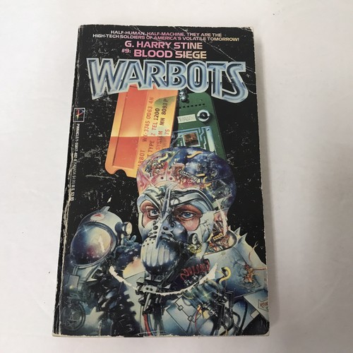 Warbots #9 Blood Siege By Harry G Stine Vtg PB 1990 | eBay