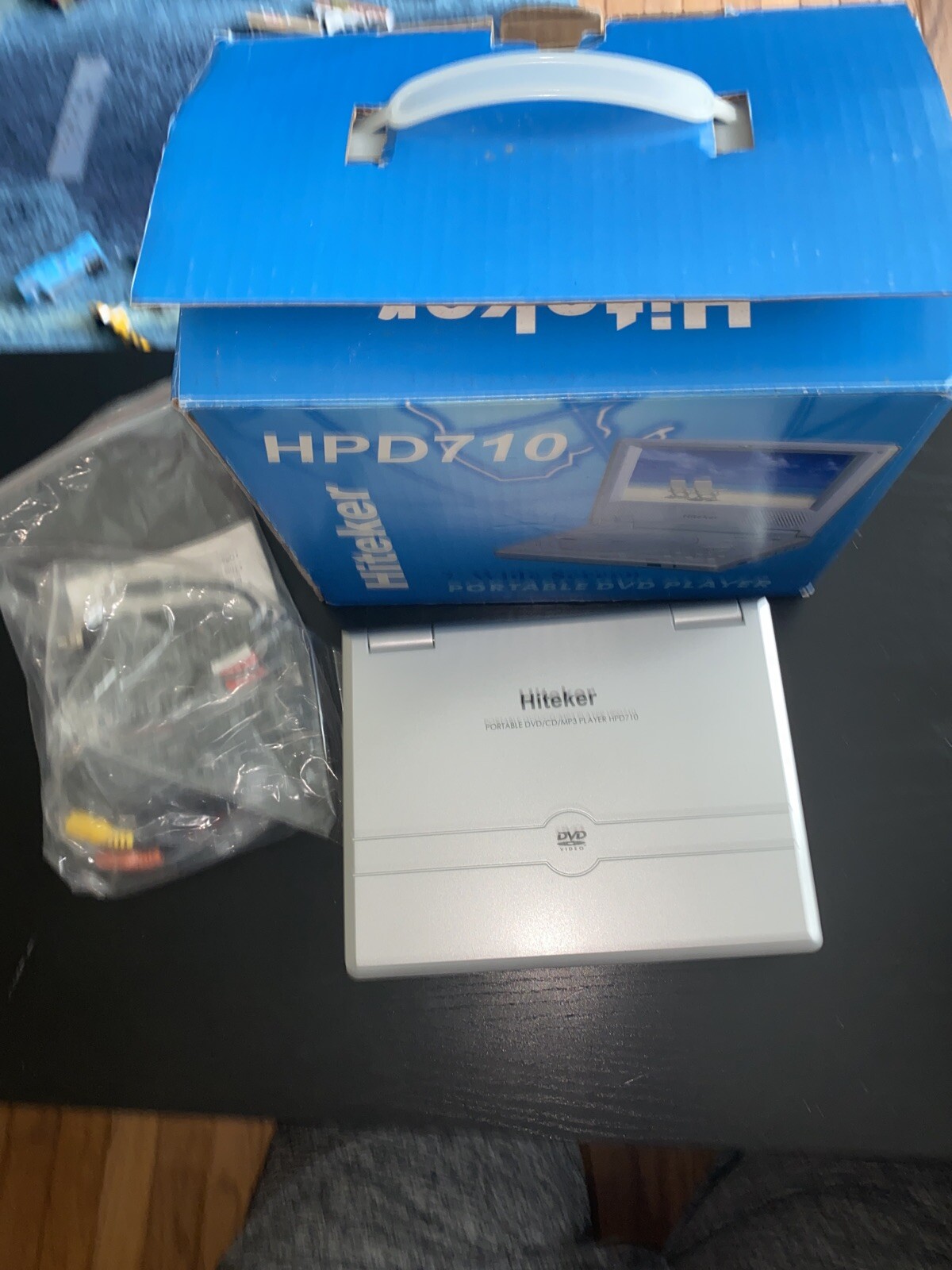 7" Hiteker HPD710 Widescreen Portable DVD Player (Silver) | eBay