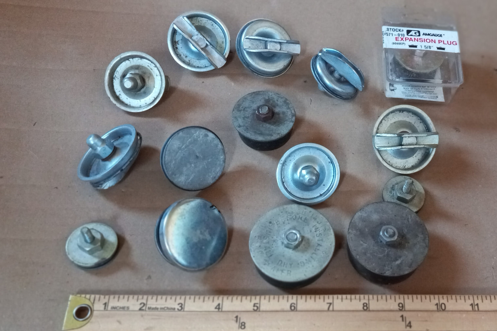 Lot of 15 Expansion Plug Assortment - Used | eBay