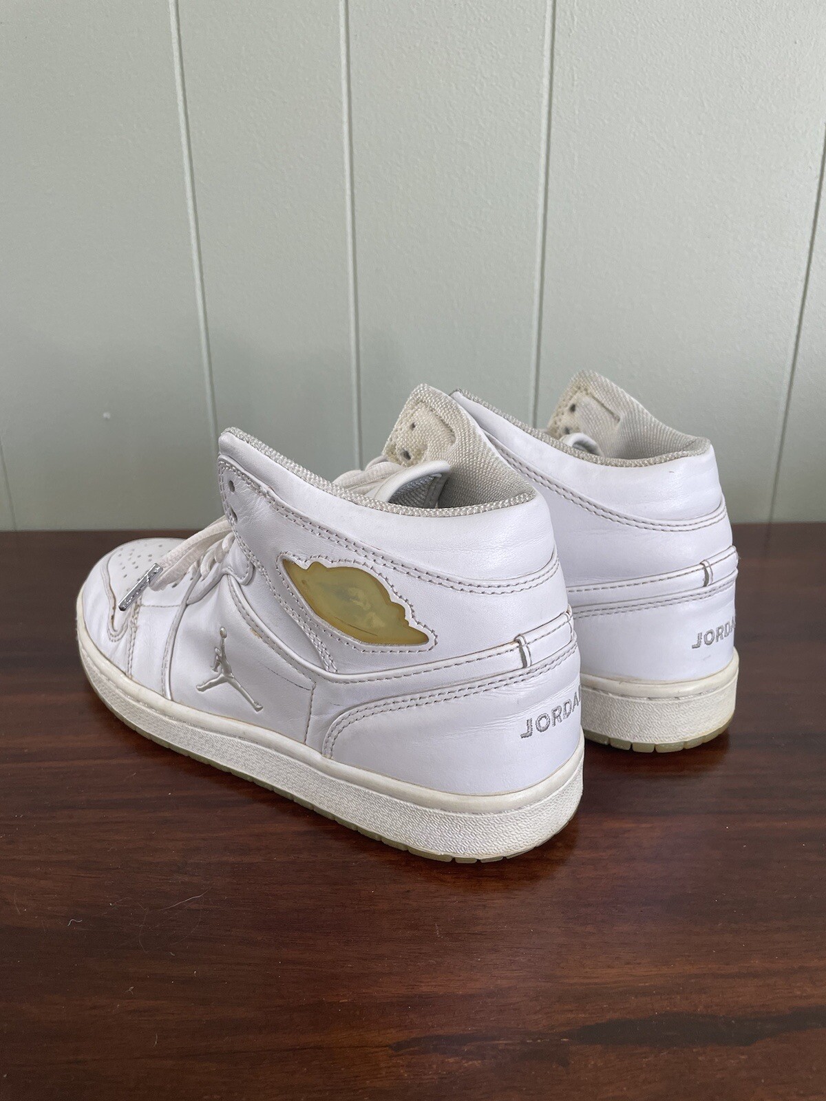RARE 2002 Nike Air Jordan 1 I Retro High ‘White Chrom… - Gem