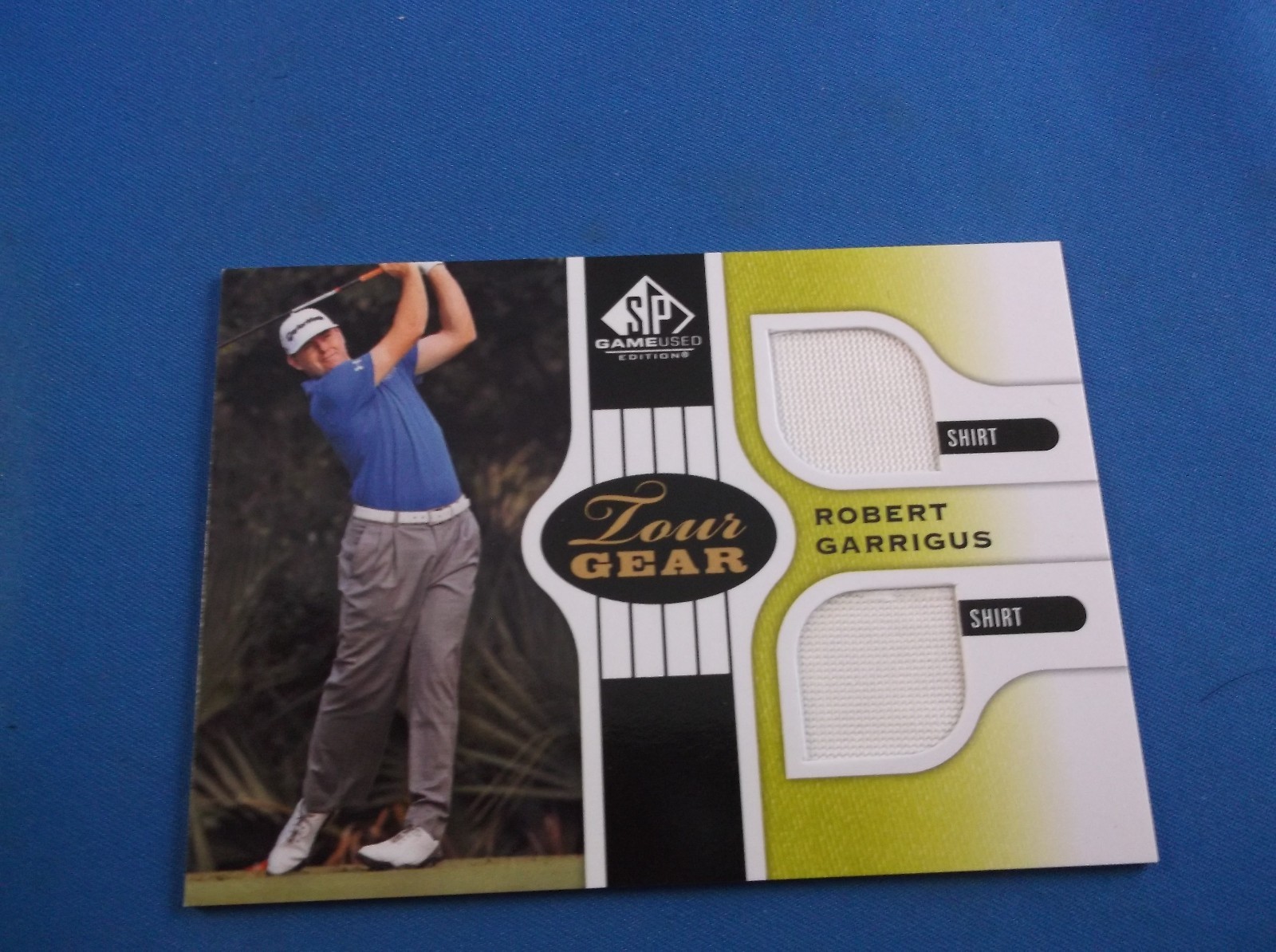 Golf PGA Card SP Game Used 2012 Tour Gear Robert Garrigus TG-RG | eBay