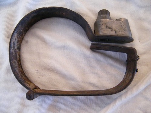 Antique Vintage Johnson Lock Co. Motorcycle WHEEL LOCK Rare Model ...