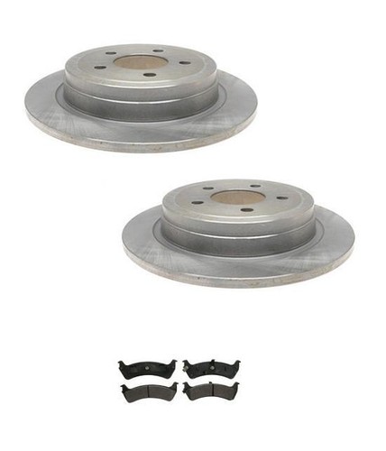 Explorer Sport 2Dr Sport Trac 2 Rr Brake Rotors & Ceramic Pads (2 ...