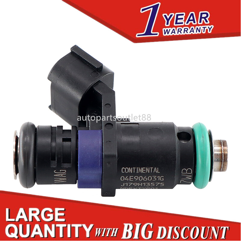 4PCS OriginalNew 04E906031G J179H13631 Fuel Injector For Skoda ...