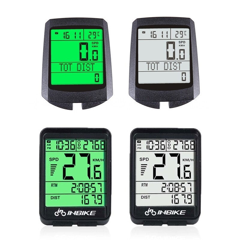 Waterproof Cycle Odometer for w/ LCD Display & Multi-Funct | eBay