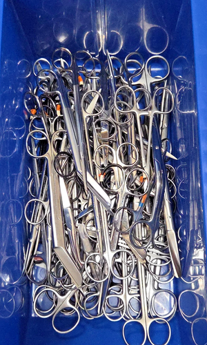 Lot of 80+ Surgical / Medical Scissors - Aesculap, V. Mueller, Symmetry ...