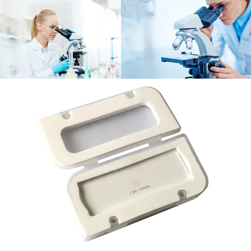 Microscope Calibration Slide High Precision Stage Micrometer Ocular ...