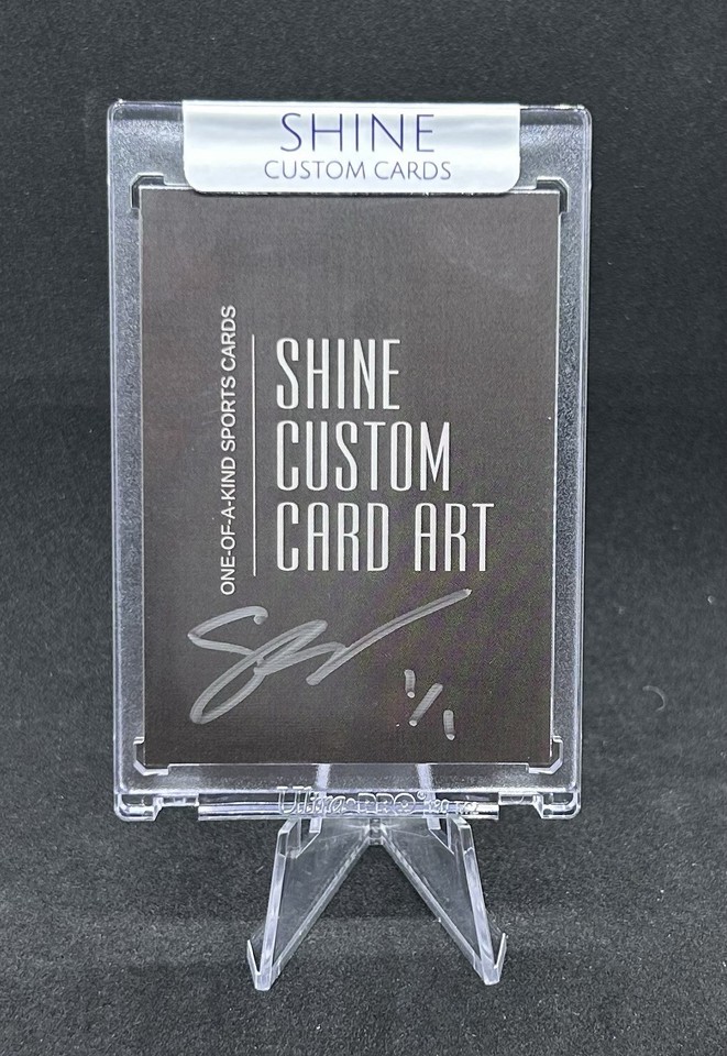 Lionel Messi Prizm Argentina Patch Jersey Card Art 1/1 Created By SHINE Cards | eBay