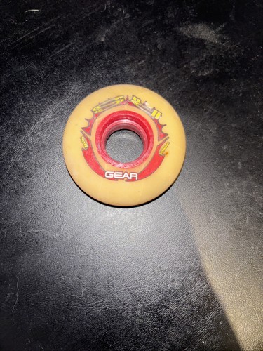 Gear RS Inline Roller Hockey Wheels 59mm Soft Yellow | eBay