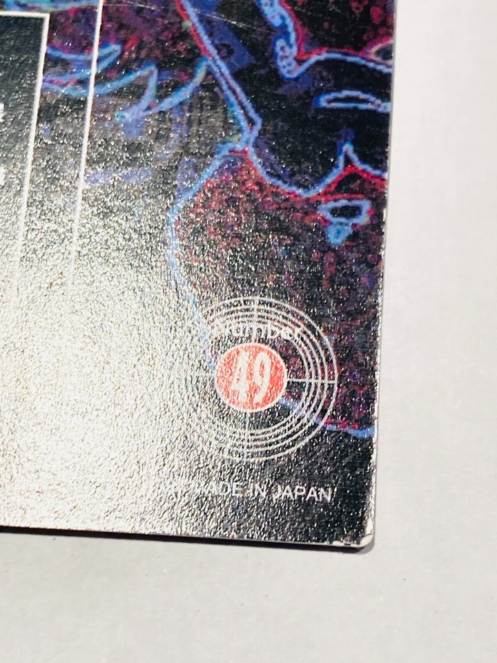 MAZINGER Z Crad No. 49 Vrey Rare From Japan 1997 Toei Amada Robot Anime ...