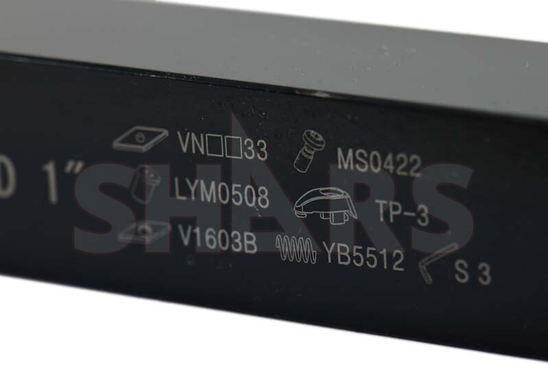 1" x 6" LH TVJN T-Type Clamp Indexable Profiling Tool Holder VNMG ^] | eBay