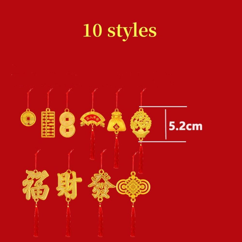 6/10Pcs Spring Festival Money Tree Pendant New Year | eBay Australia