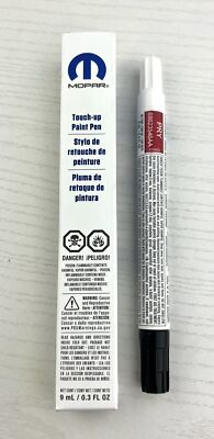 JEEP DODGE CHRYSLER PRY REDLINE TOUCH UP PAINT PEN & BRUSH W/CLEAR COAT ...
