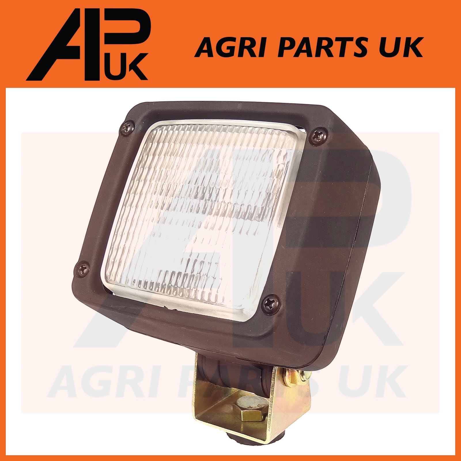 Work Light Square Frosted 12V Lamp for JCB 3CX Mini Digger Fog Spot ...
