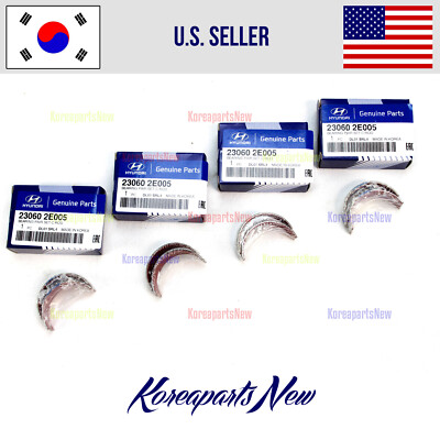 Connecting Rod Bearing STD-A 8pcs 230602E001 SOUL FORTE ELANTRA 2.0L ...
