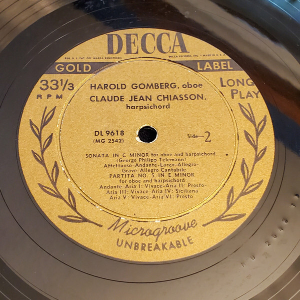 Wolfgang Amadeus Mozart, Georg Philipp Telemann, Harold Gomberg, Claude ...