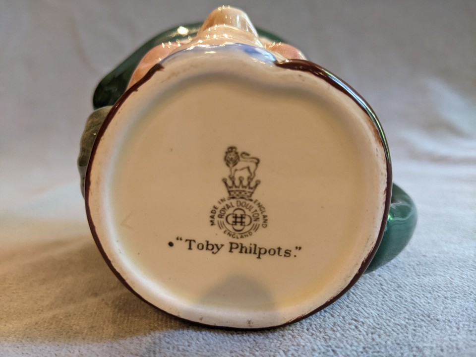 Toby Philpots, D5737, H:3.25”, Vintage Royal Doulton Character Mug | eBay