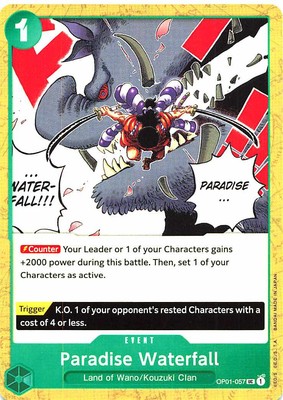 OP OP01-057 UC Paradise Waterfall OP01-057 One Piece | eBay