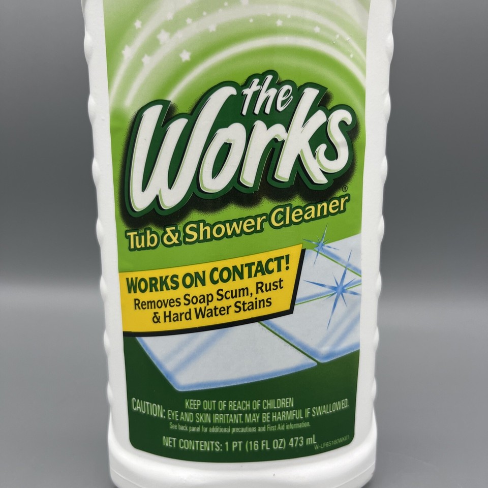 Brand New Homecare Labs The Works Tub & Shower Cleaner 16 fl oz Hard ...