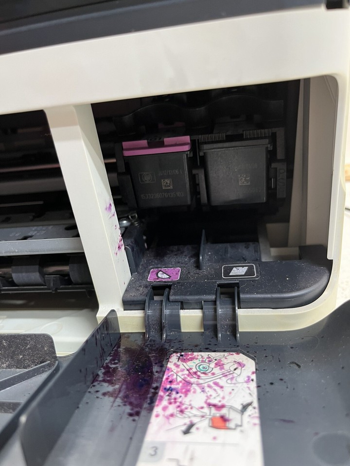 HP OfficeJet J4550 All-In-One Inkjet Printer Tested & Working. no ink ...