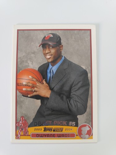 Dwayne Wade 2003-04 TOPPS #225 Rookie Card NBA Miami Heat | eBay