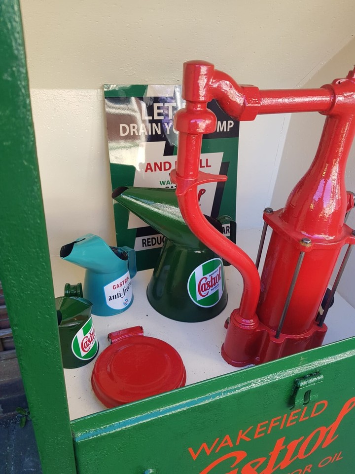 Vintage CASTROL forecourt Oil Dispenser | eBay UK