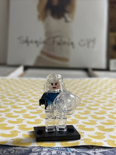 INVISIBLE WOMAN VANESSA KIRBY FANTASTIC FOUR CLEAR TRANSPARENT LEGO ...