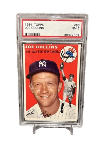 1954 Topps #83 Joe Collins PSA 7 NM New York Yankees | eBay
