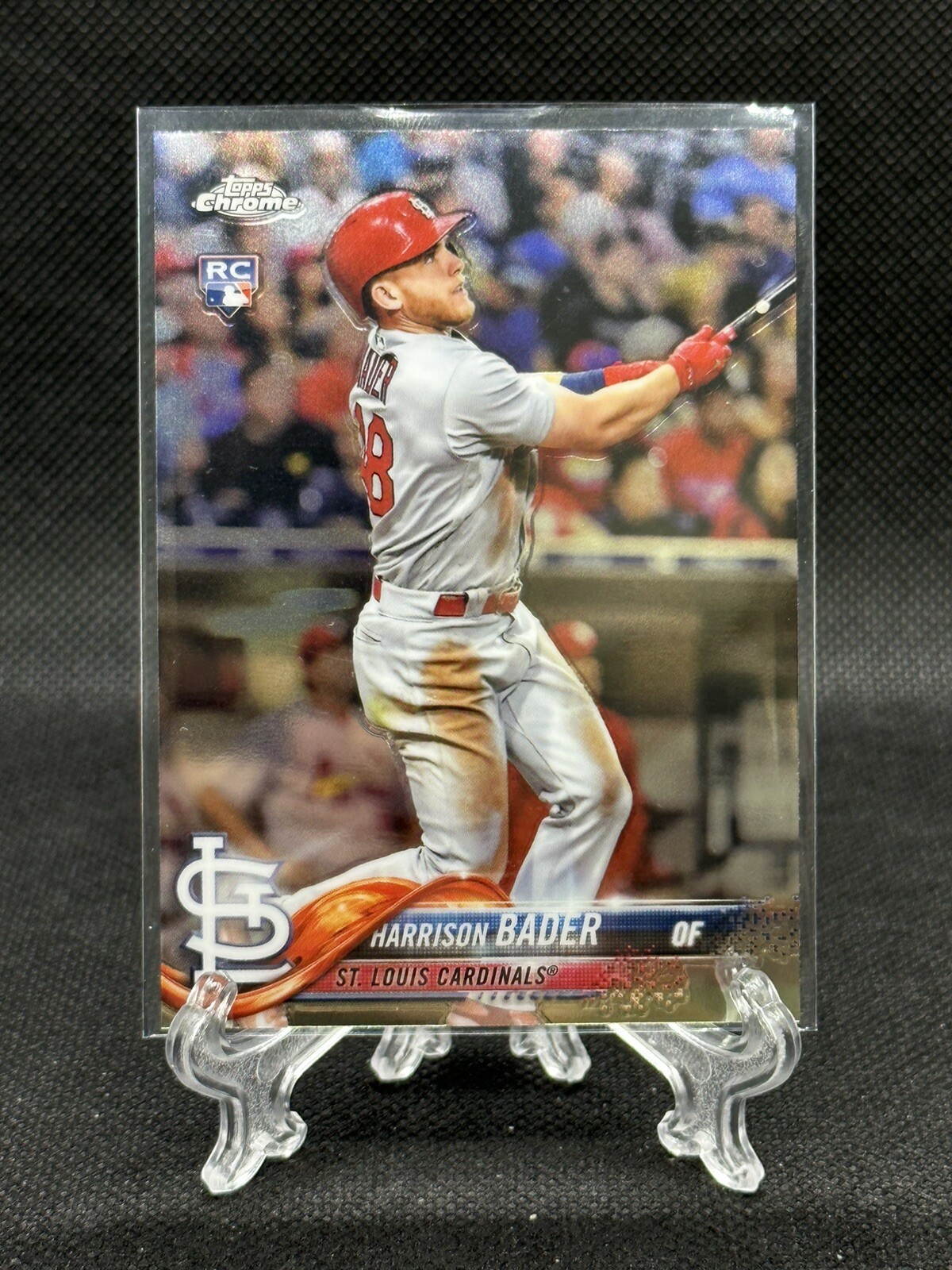 2018 Topps Chrome HARRISON BADER RC #40 New York Yankees St. Louis ...
