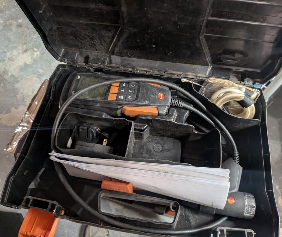 Testo 310 Residential Combustion Analyzer W/Case - Parts or Repair | eBay