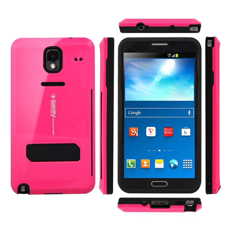 Hard Dual Layered Bumper Case w/ Card Slot Cover Guardful Case For ...
