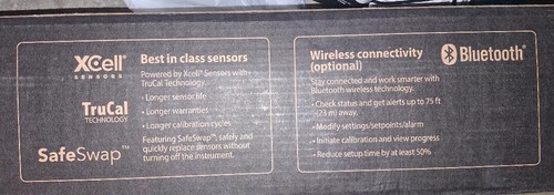 msa ultima x5000 blue tooth gas monitor a x5000 o f 0 1 0 16 00 0 w/O2 ...