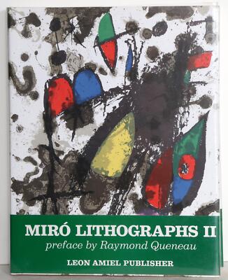 Joan Miro, Miro Lithographs Volume II (1953 - 1963), Book with 11 Bound ...