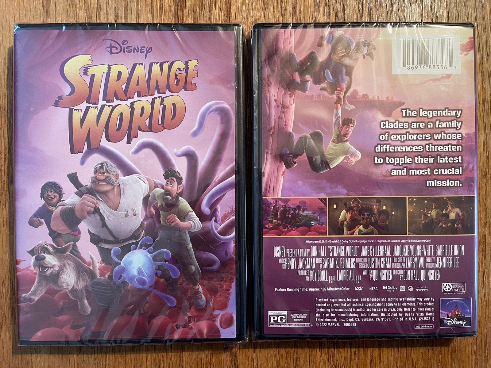 Strange World (2022) New, Sealed DVD | eBay