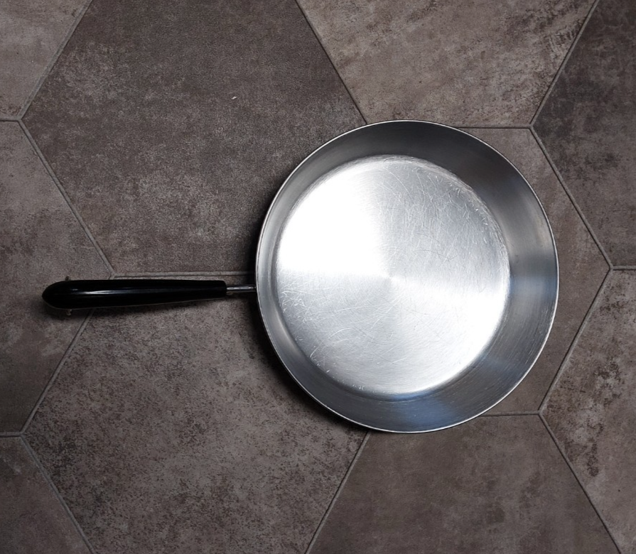 REVERE WARE 10" FRYING PAN STAINLESS STEEL TRI-PLY DISC BOTTOM | eBay
