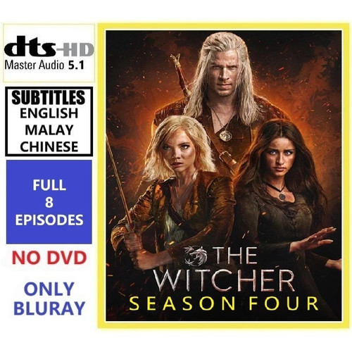 [Blu-Ray] The Witcher Season 4 (2025) |8 Episodes |2 Disc |Sub ...