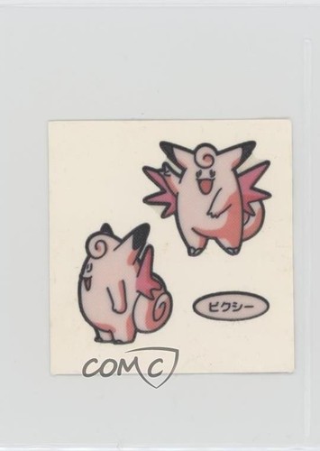 2000 Daiichi Pokemon Bread Deco Chara Stickers Japanese Clefable (Set ...