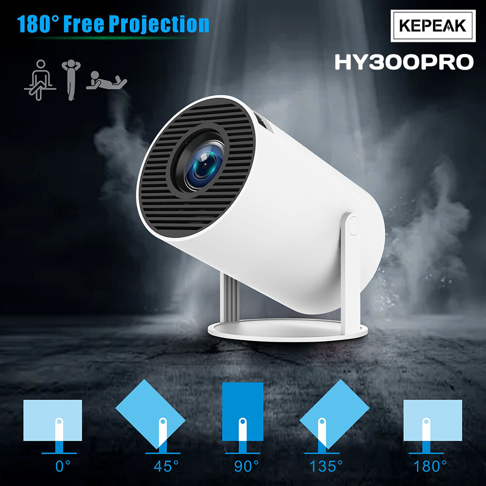 4K LED Projector Freestyle 10000LMS 1080P 5G WiFi Bluetooth Video Home ...