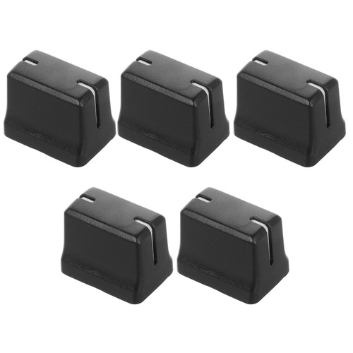 5 Pcs Potentiometer Cap Mixer Slider Knobs Audio Equipment Volume Caps ...