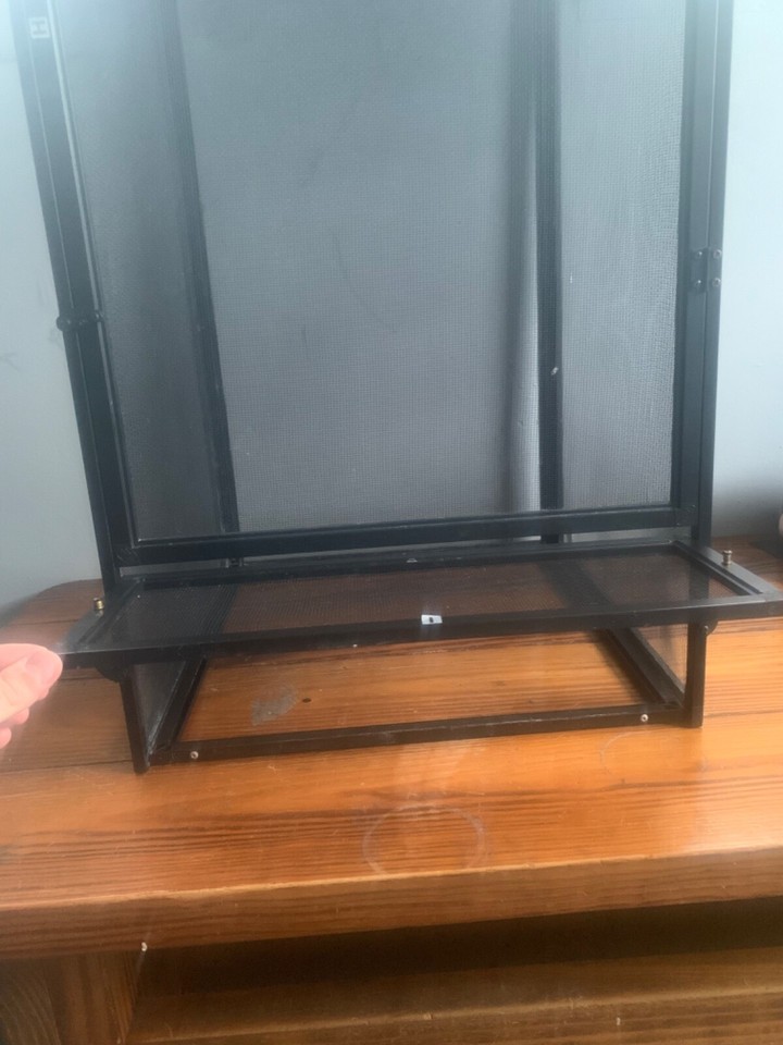 360 ° Panoramic Reptile Screen Cage Terrarium Chameleon Mesh Enclosure ...