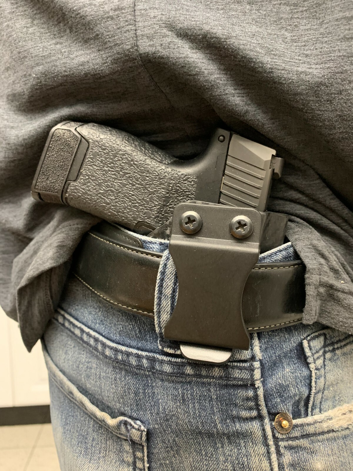 Custom IWB Kydex Holster For All Gun Models & Lasers "INSIDE THE ...