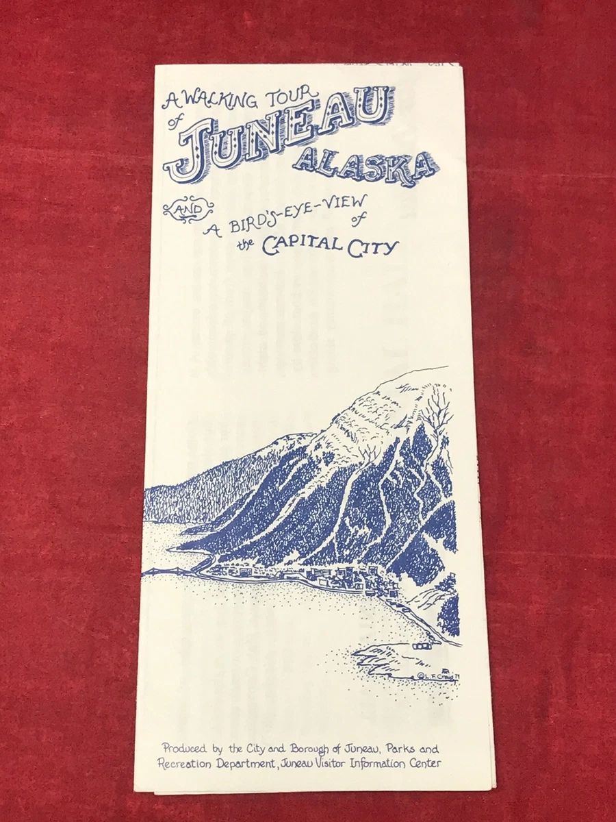 Walking Map Of Juneau Alaska