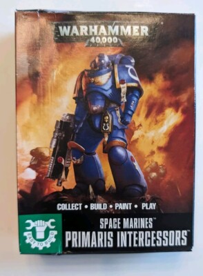 Warhammer 40K: Space Marines -Primaris Intercessors Collect Build Play ...