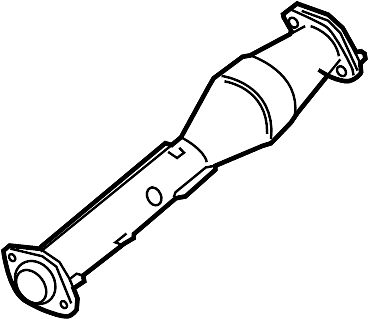 Nissan/INFINITI 20010-ZL80A Catalytic Converter (Front) | eBay