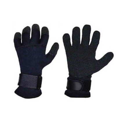 3mm Rugged Scuba Diving Gloves Tear Resistant PreCurved Ballistic ...