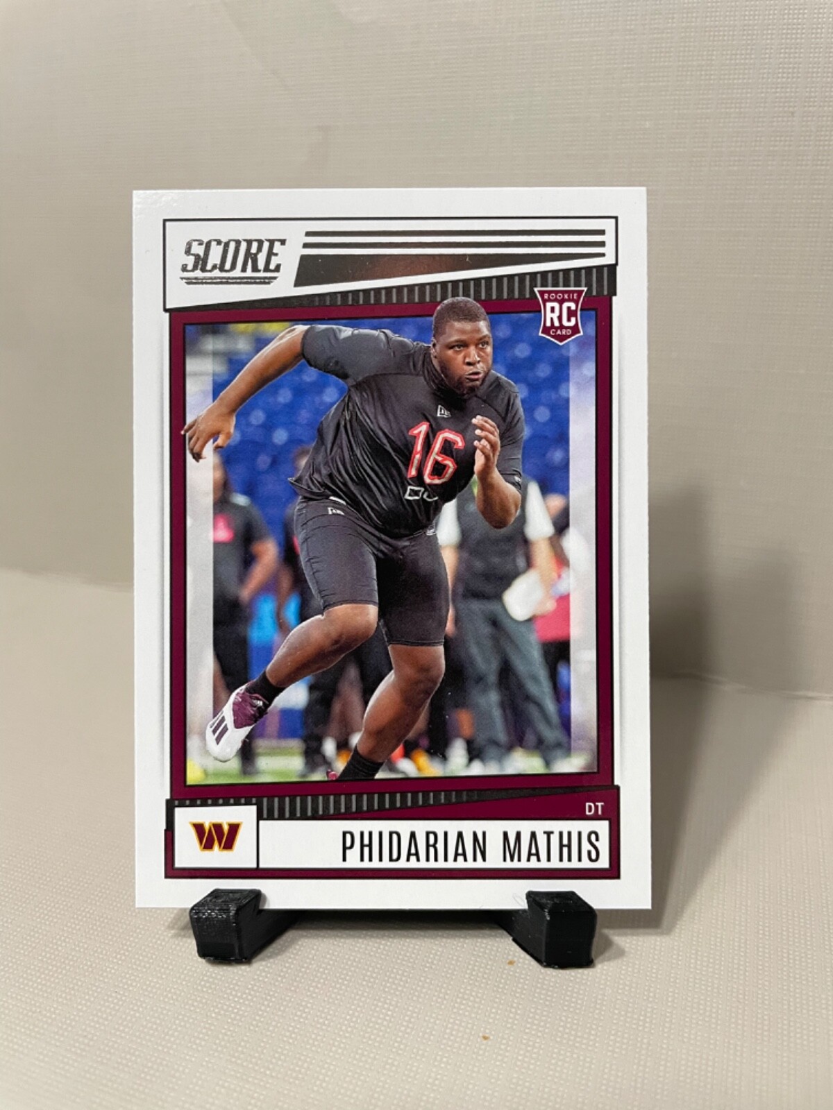 2022 SCORE FOOTBALL PHIDARIAN MATHIS #360 ROOKIE CARD WASHINGTON ...