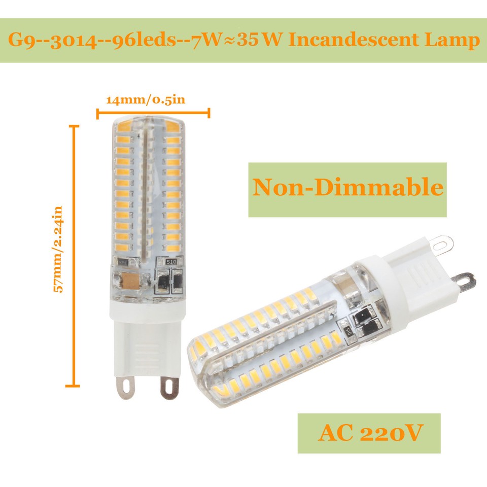 Mini G4 G9 E14 LED Light Capsule Bulb 12V 220V Replace Halogen Lamp ...